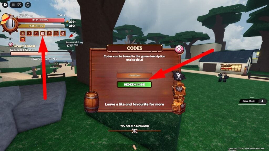 Cross Piece Codes [Enchants] (December 2025) - Try Hard Guides