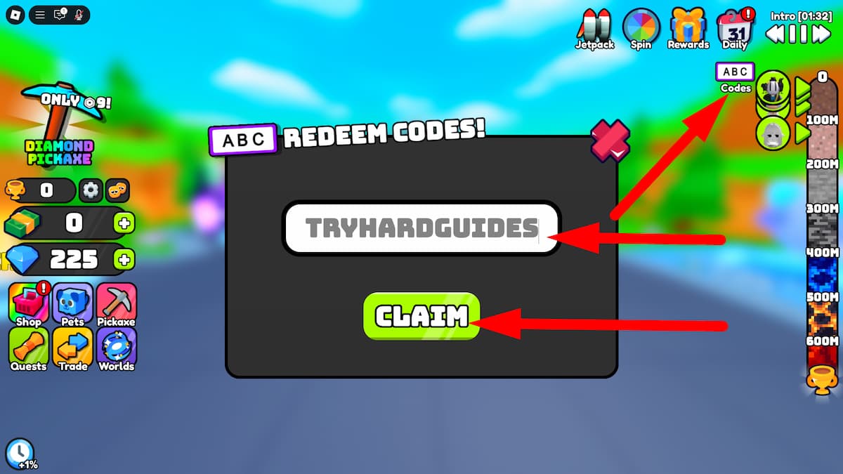 Dig to Earth's Core Codes (January 2026) - Try Hard Guides