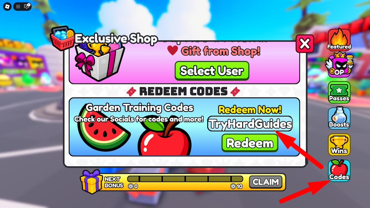 Garden Training Codes (May 2026) - Try Hard Guides