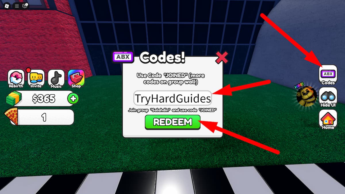 Own FNAF and Prove Mom Wrong Codes (May 2026) - Try Hard Guides