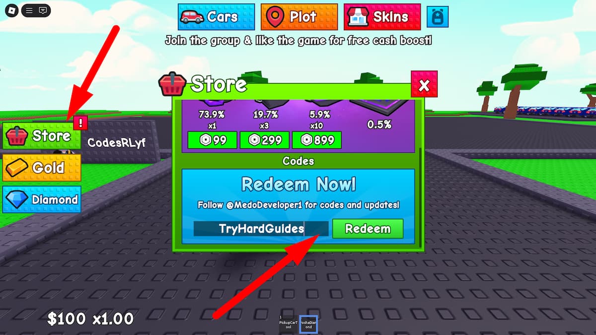 Grow A Car Codes [Star] (May 2026) - Try Hard Guides