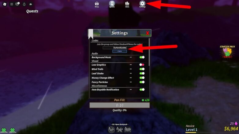 Prospecting Codes [May 2026) - Try Hard Guides
