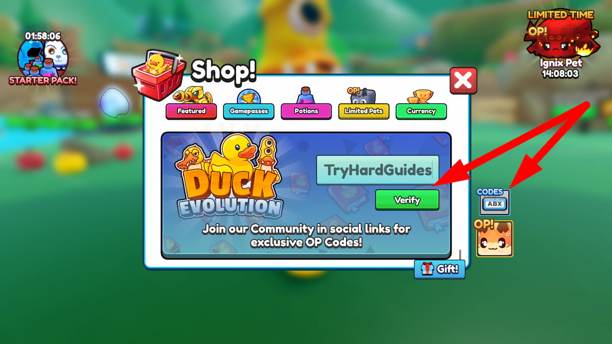 Duck Evolution Codes (May 2026) - Try Hard Guides