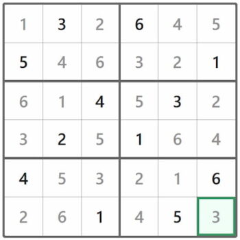 LinkedIn Mini Sudoku Answer Today (June 2026) - Try Hard Guides