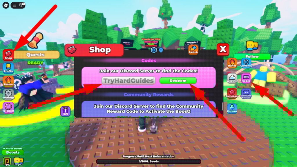 Garden Incremental Codes [3M] (December 2025) - Try Hard Guides