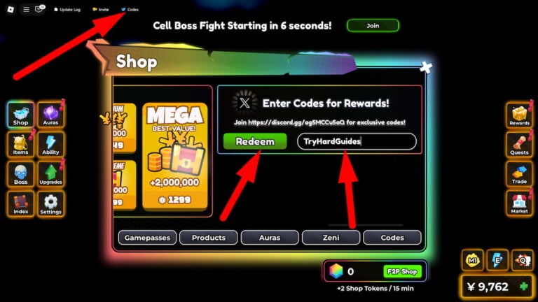 Dragon Ball Ascension Codes [Evolution] (January 2026) - Try Hard Guides