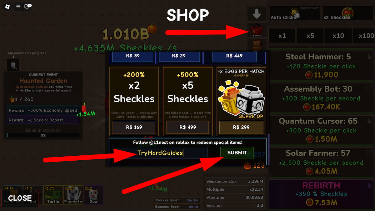 Garden Clicker Codes (May 2026) - Try Hard Guides