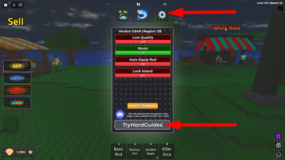 My Fishing Island Codes [Upd 2] (April 2026) - Try Hard Guides