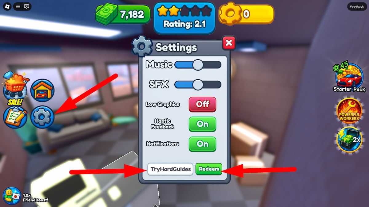 My Car Workshop Codes (December 2025) - Try Hard Guides