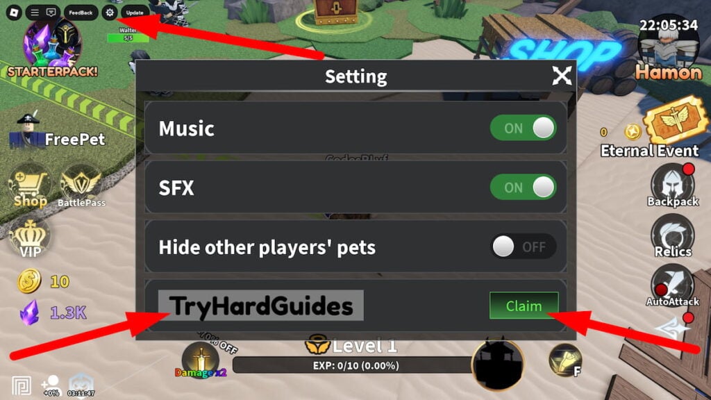 Peak Evolution Codes (December 2025) - Try Hard Guides