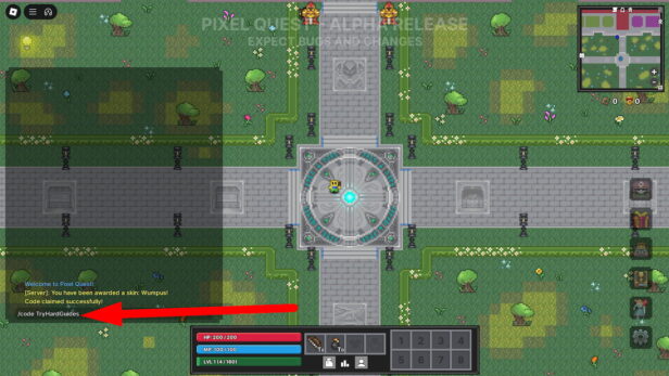 Pixel Quest Codes [Alpha RPG] (May 2026) - Try Hard Guides