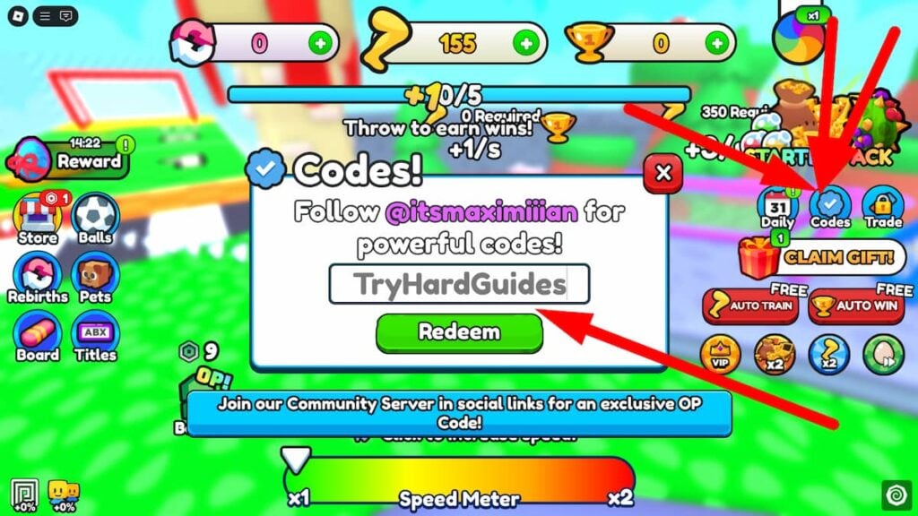 Score a Goal Codes (December 2025) - Try Hard Guides