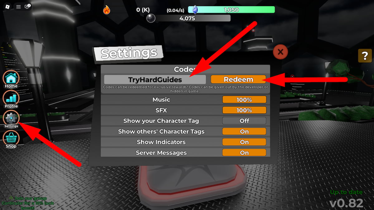 Core Factory Codes [UI Revamp] (May 2026) - Try Hard Guides