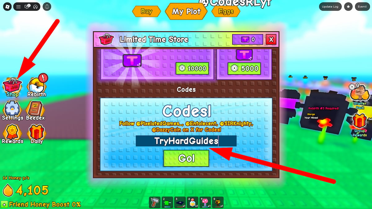 My Honey Tycoon Codes [Honey Bee Tycoon] (May 2026) - Try Hard Guides
