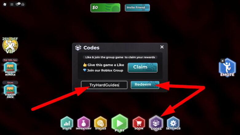 Roblox Slap Codes [Infinite & Gun] (June 2026) - Try Hard Guides