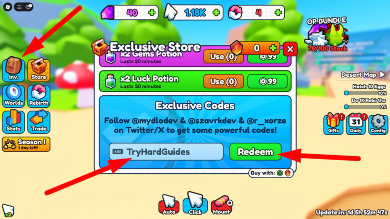 Tapping World Codes [Xmas] (May 2026) - Try Hard Guides
