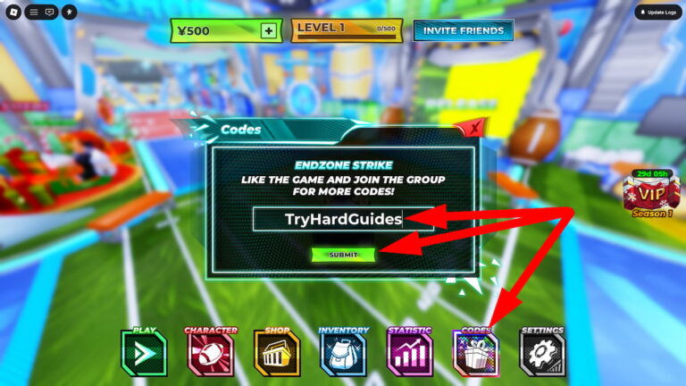 Endzone Strike Codes [New] (June 2026) - Try Hard Guides