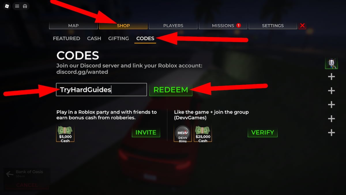 Roblox Wanted Codes [Update] (May 2026) - Try Hard Guides