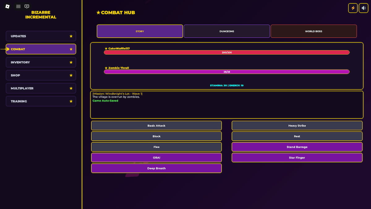 JoJo's Bizarre Incremental Codes [Combat Overhaul] (April 2026) - Try ...