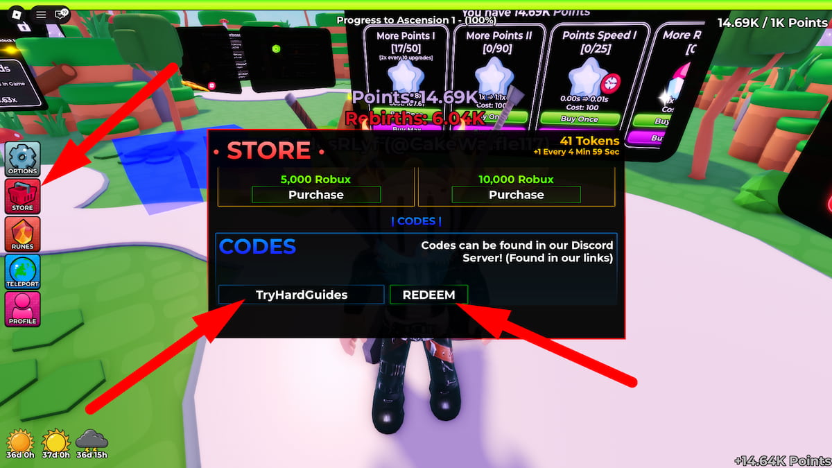 Ascension Incremental Codes [Fruit] (June 2026) - Try Hard Guides