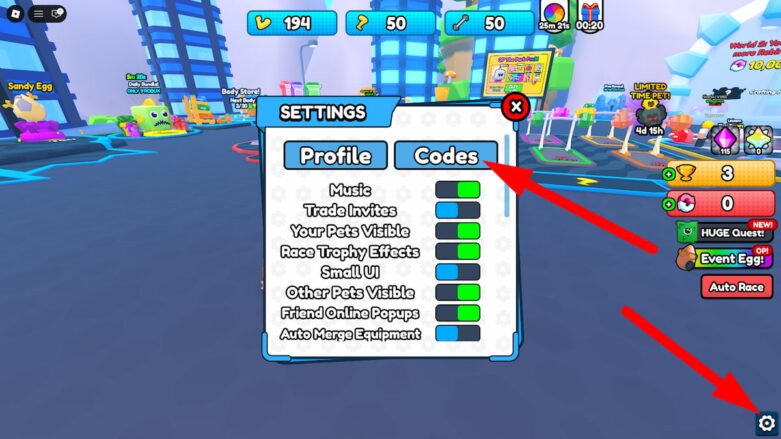 Gym Training X Codes (May 2026) - Try Hard Guides