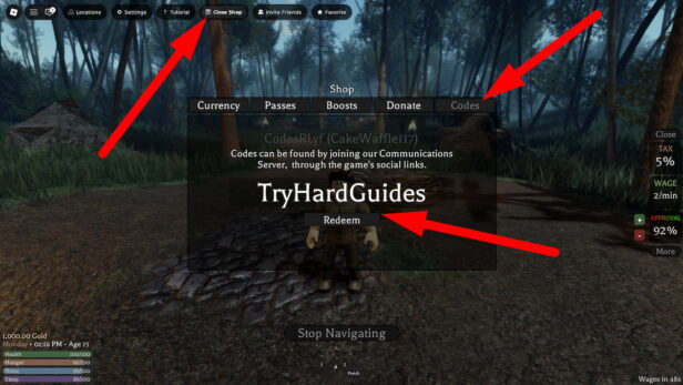 Medieval Life Codes [Become King] (June 2026) - Try Hard Guides
