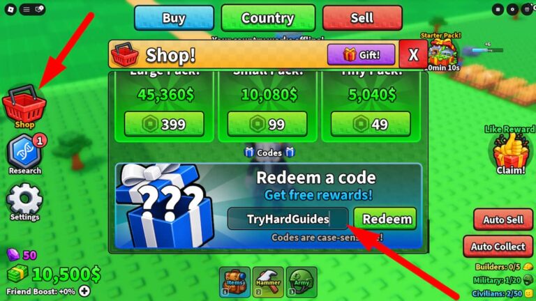 Mini War Codes [Upd] (June 2026) - Try Hard Guides